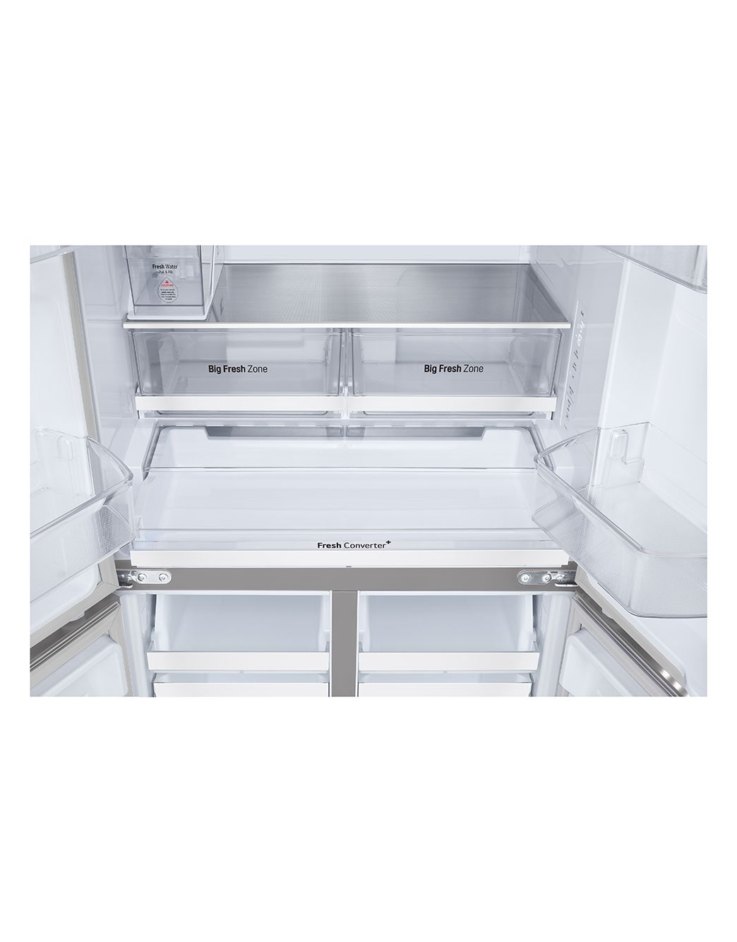 Buy LG 604L French Door Refrigerator - GV-F25FFLJB | LG India
