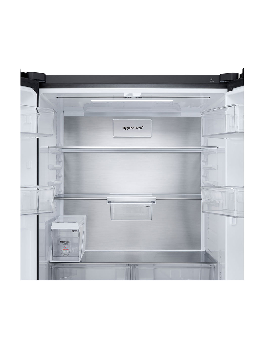 Buy 610L French Door Refrigerator - GV-K25FFGFB | LG IN