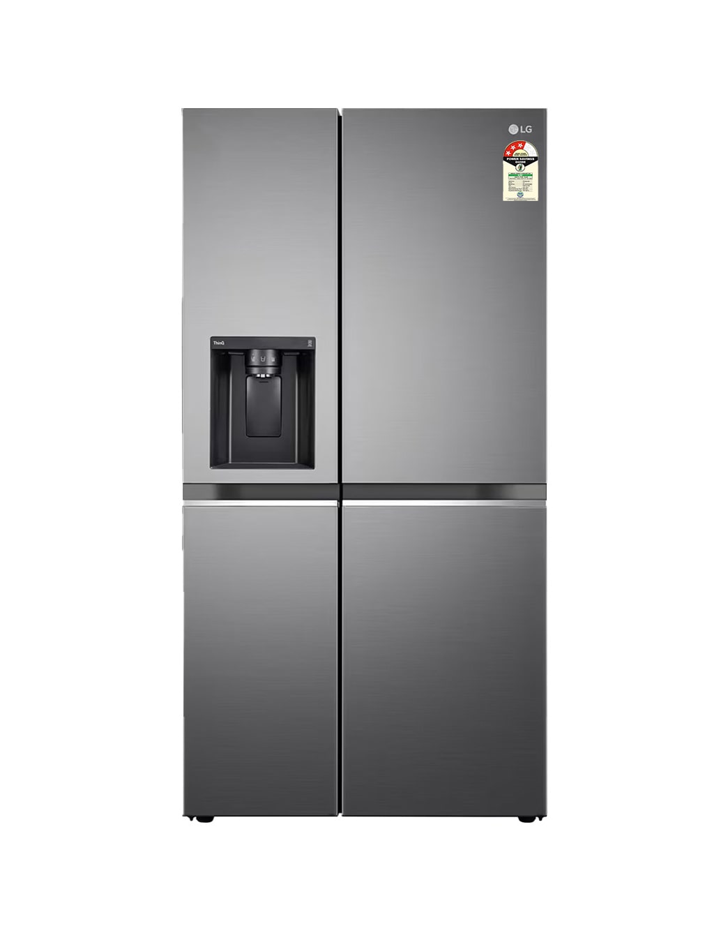 630L 3 Star Side-by-Side Refrigerator - GL-L257CPZ3 | LG IN