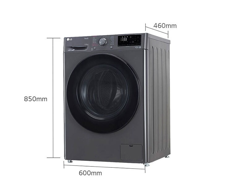 LG 10Kg Front Load Washing Machine - FHP1410Z5M | LG IN