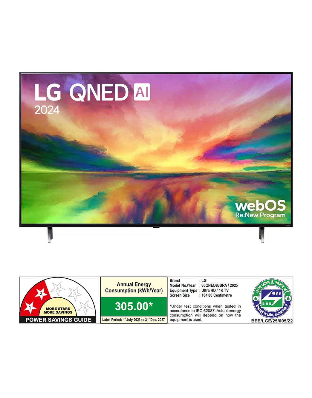 Order 164cm (65 inch) 4K Smart TV - 65QNED83SRA | LG India