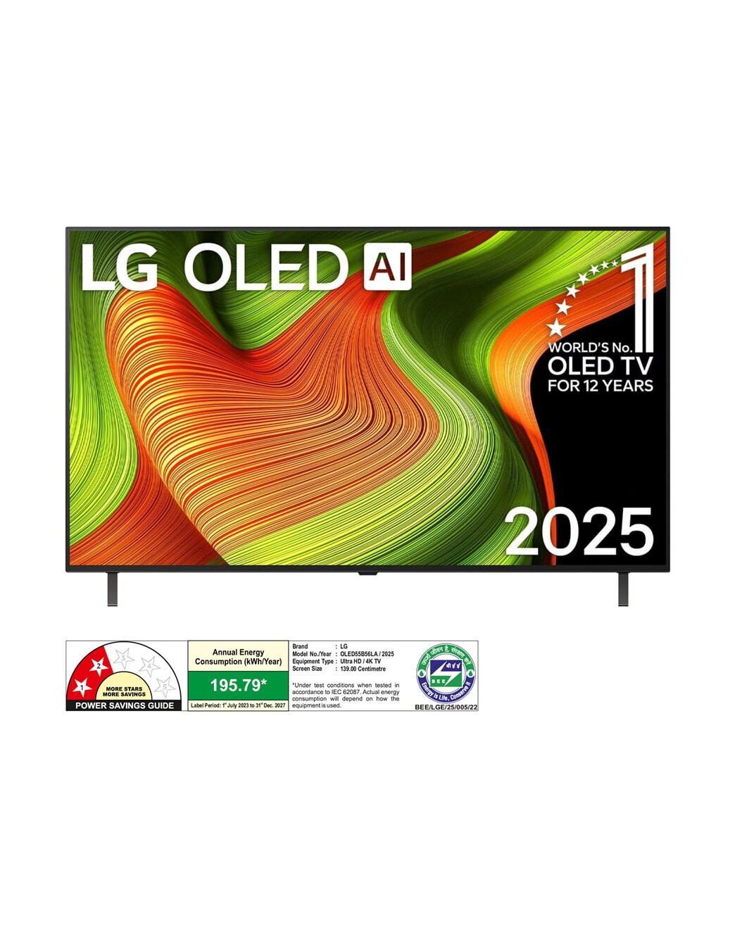 Buy LG 139 cm (55 inch) OLED Smart TV - OLED55B56LA | LG IN