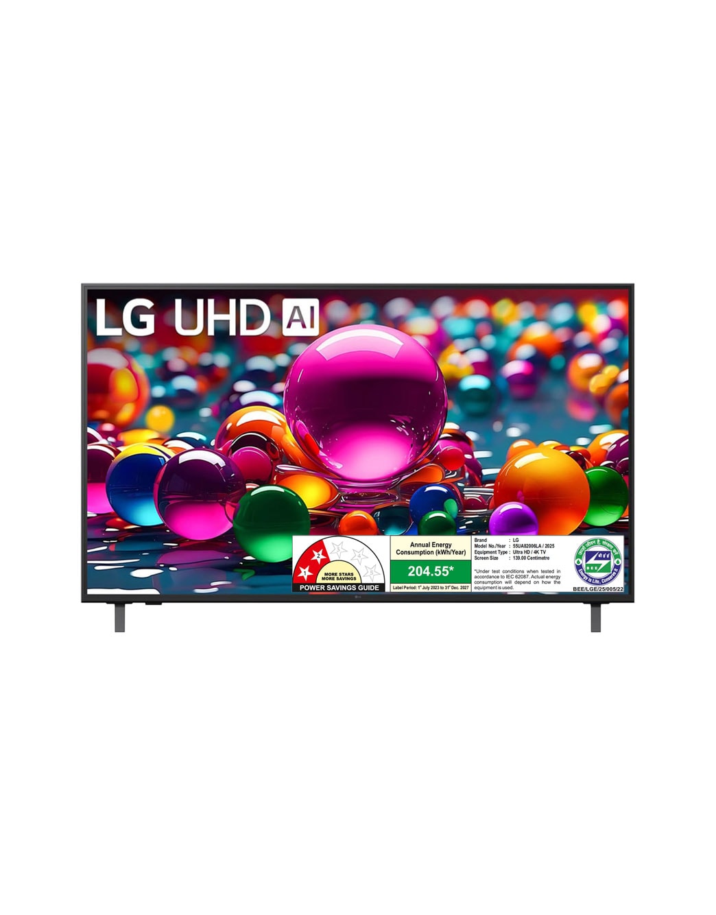 LG 139 cm (55) 4K UHD AI UA8200 Smart TV with α7 AI Processor Gen8 ...