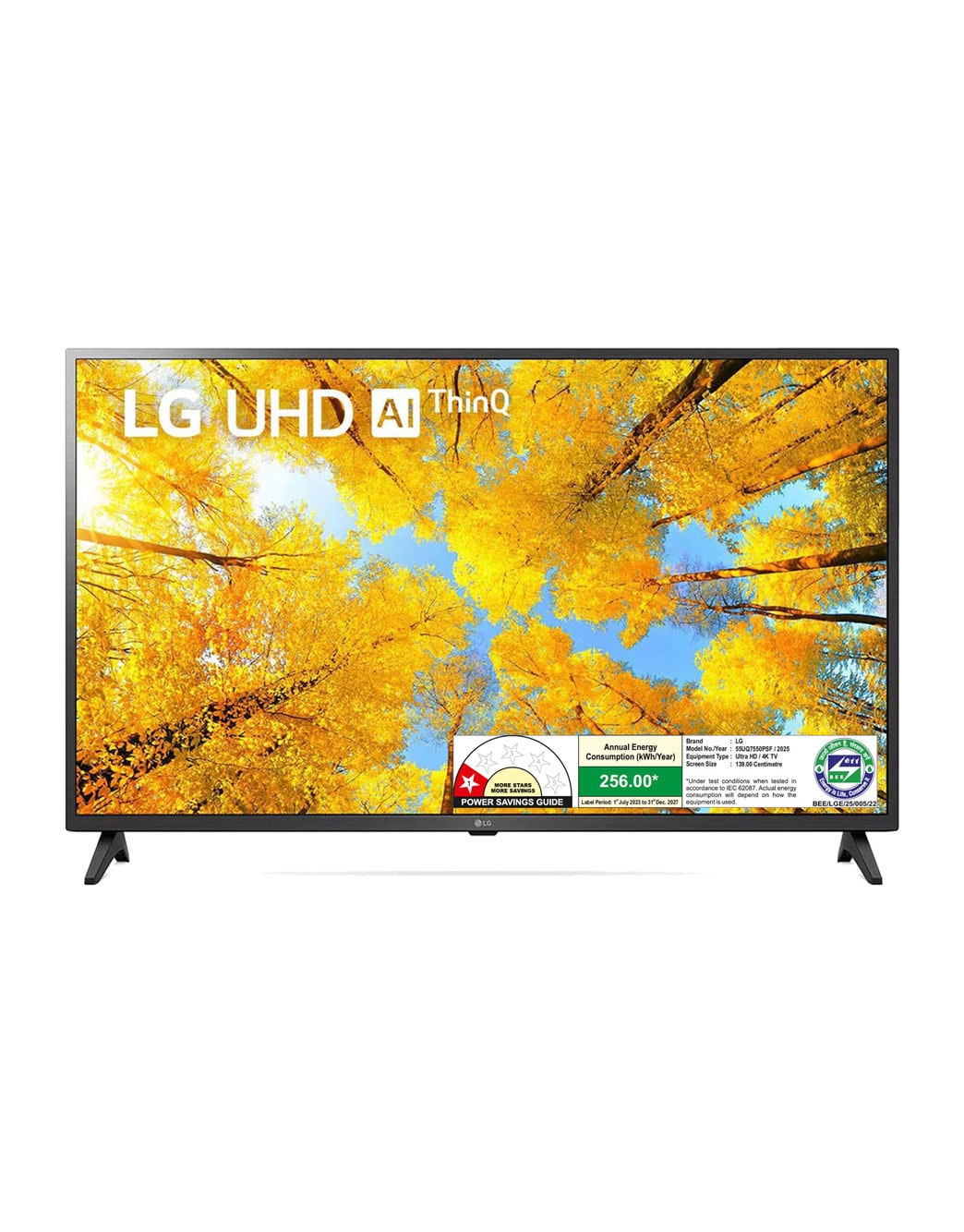 Buy 139cm (55 inch) UHD AI 4K Smart TV – 55UQ7550PSF | LG India