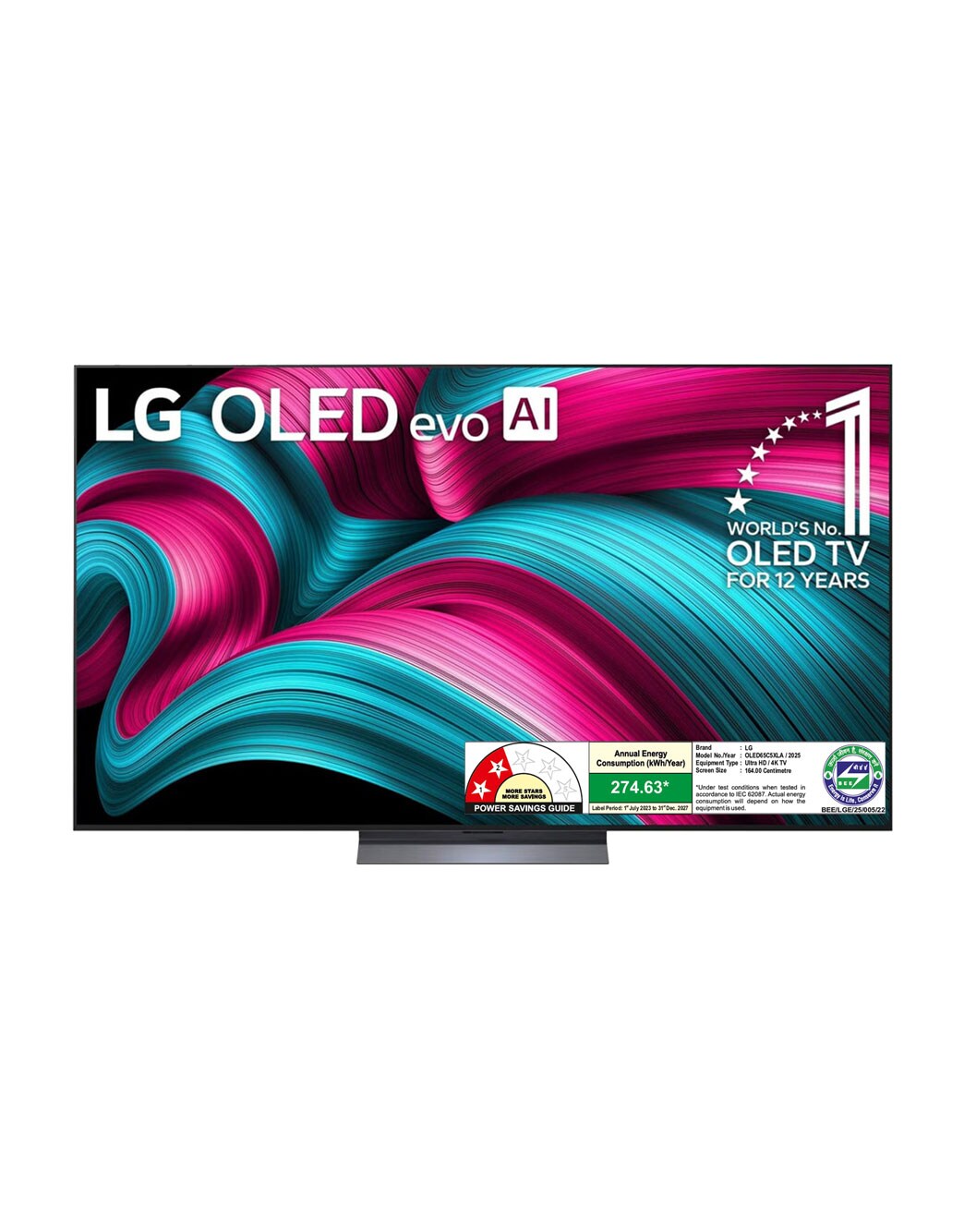 Buy 164cm (65 inch) OLED evo Smart TV - OLED65C5XLA | LG India