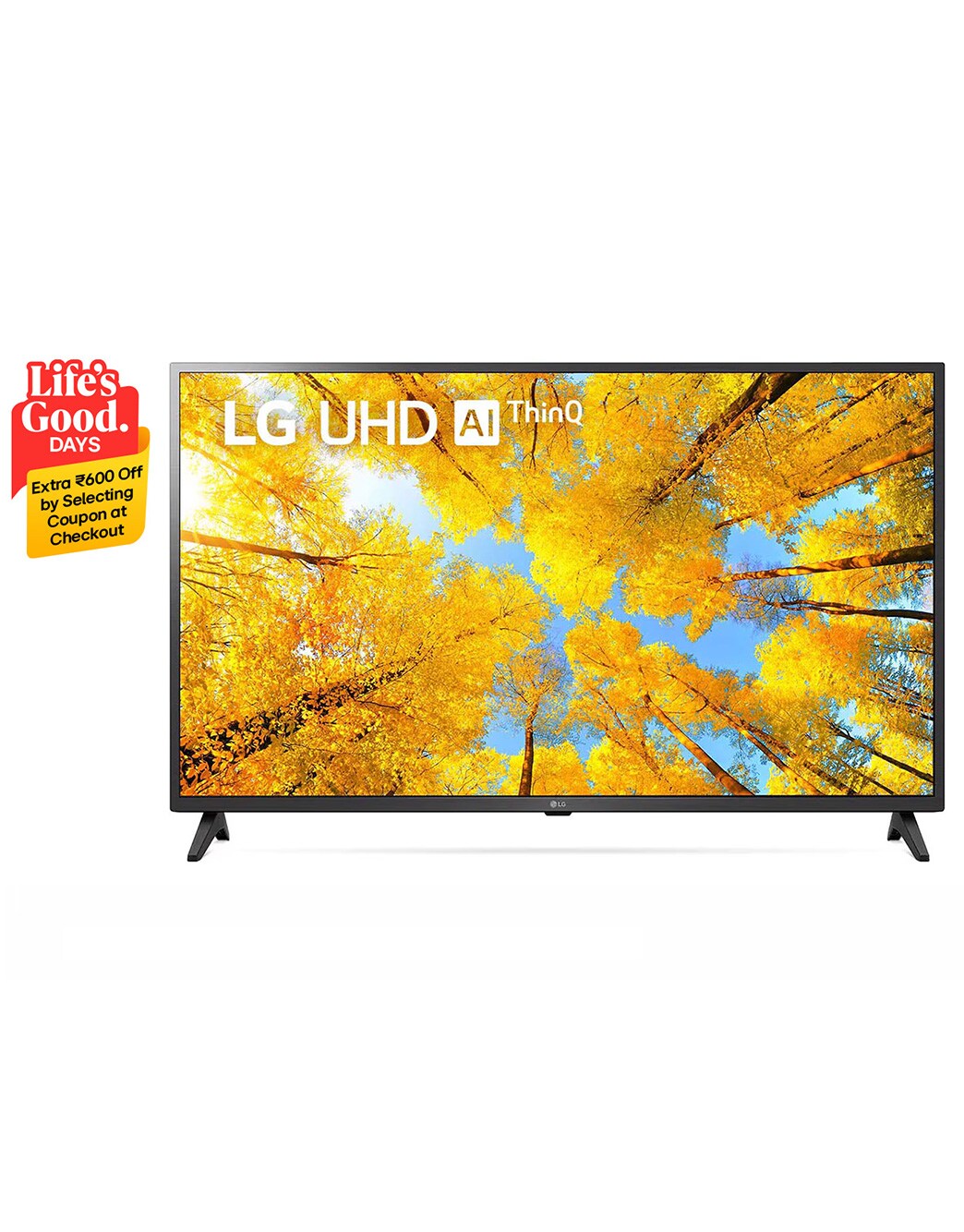 LG UHD TV UQ75 43 (108cm) 4K Smart TV | WebOS | ThinQ AI | Active HDR ...