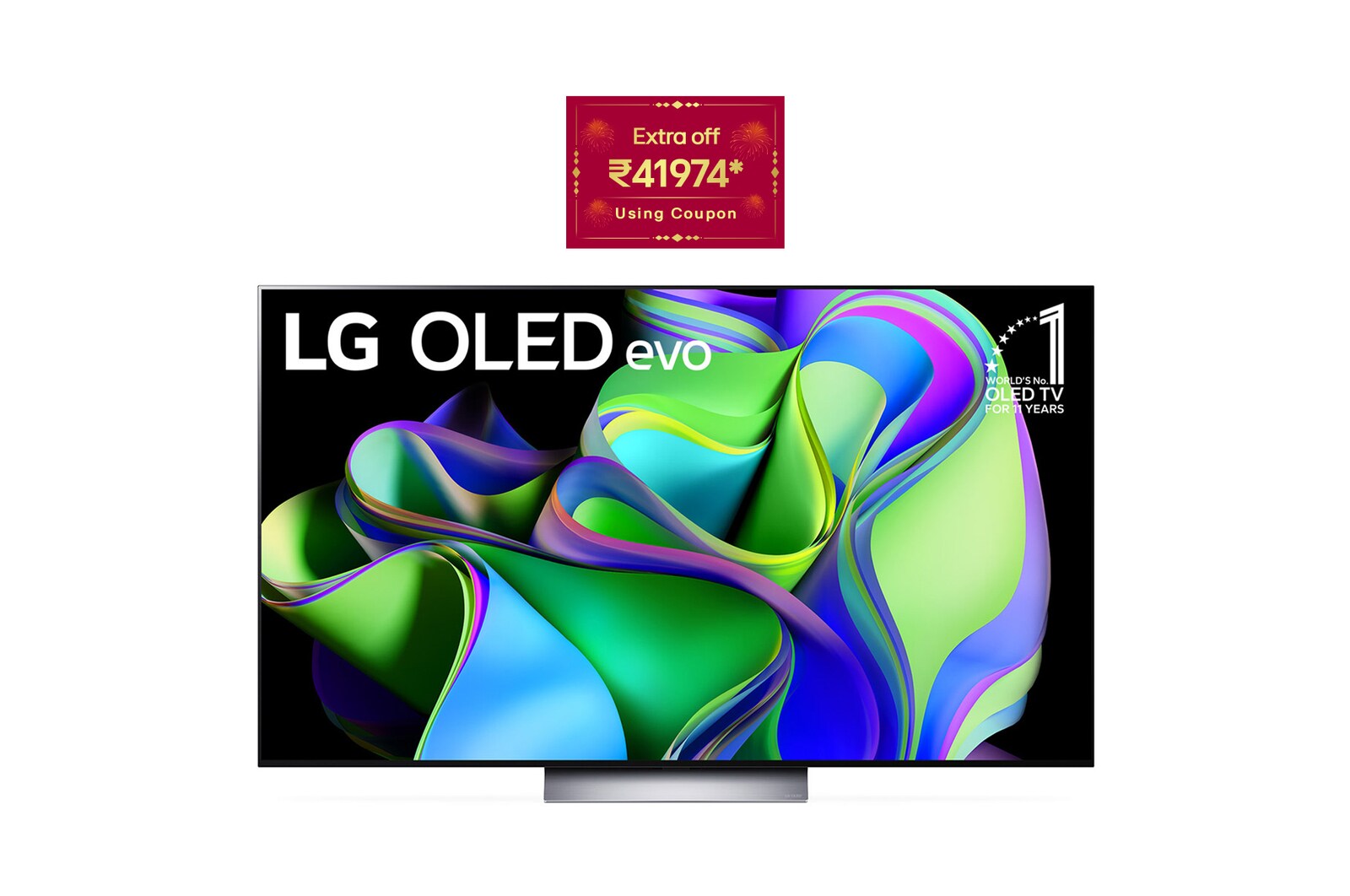 65 (165.1 cm) OLED evo C3 4K Smart TV - OLED65C3PSA | LG IN