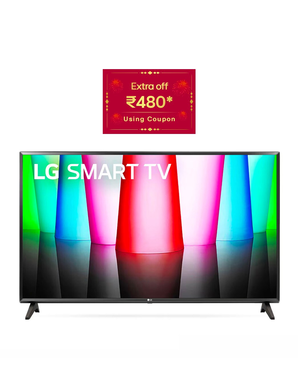 LG 81 cm (32) Smart TV (LQ57) with α5 Gen5 AI Processor, Active HDR ...