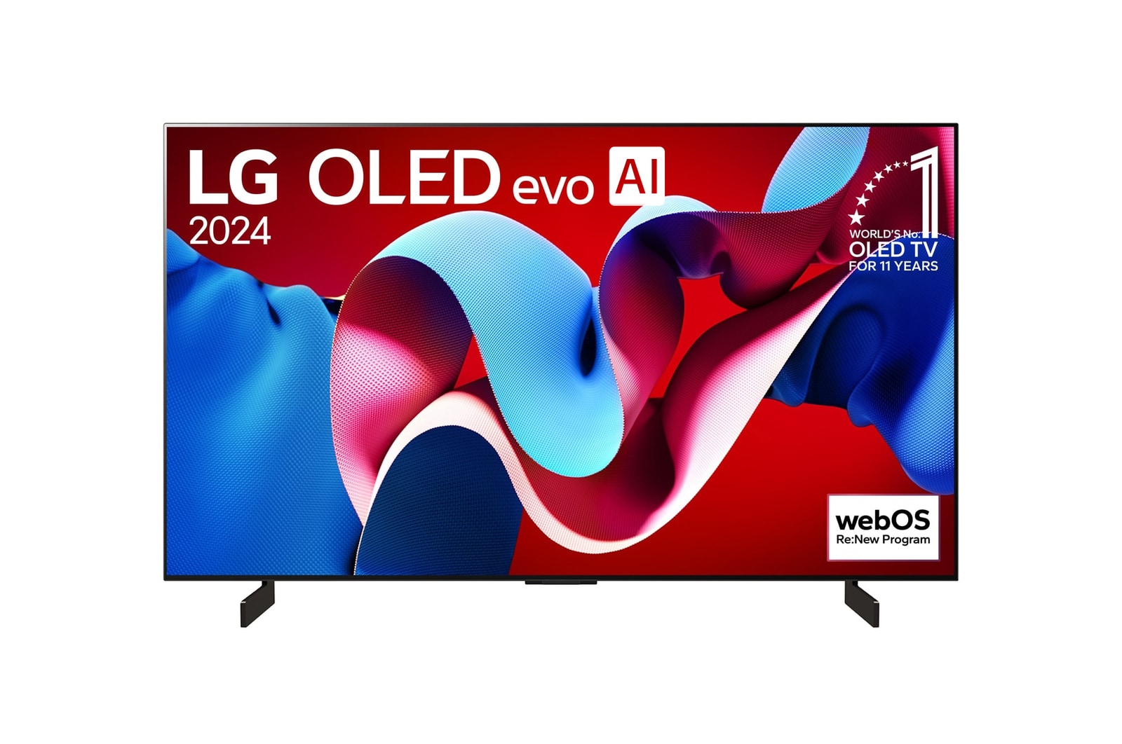 42 (106cm) LG OLED evo AI C4 4K Smart TV 2024 - OLED42C44LA | LG IN