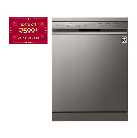 LG 14 Place Settings Wi-Fi Dishwasher - DFB424FP | LG IN