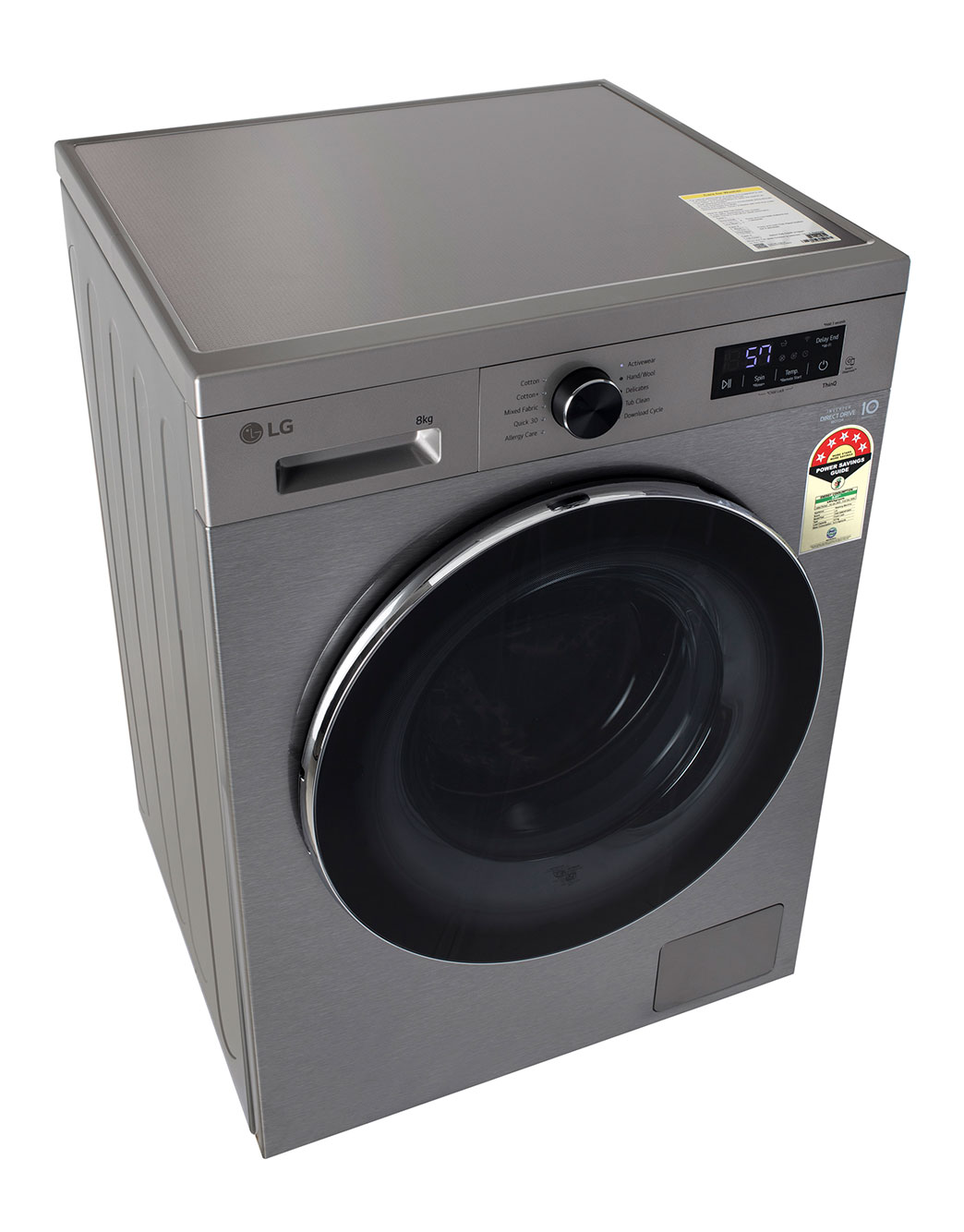LG 8 KG Front Load Washing Machine - FHB1208Z4P | LG India