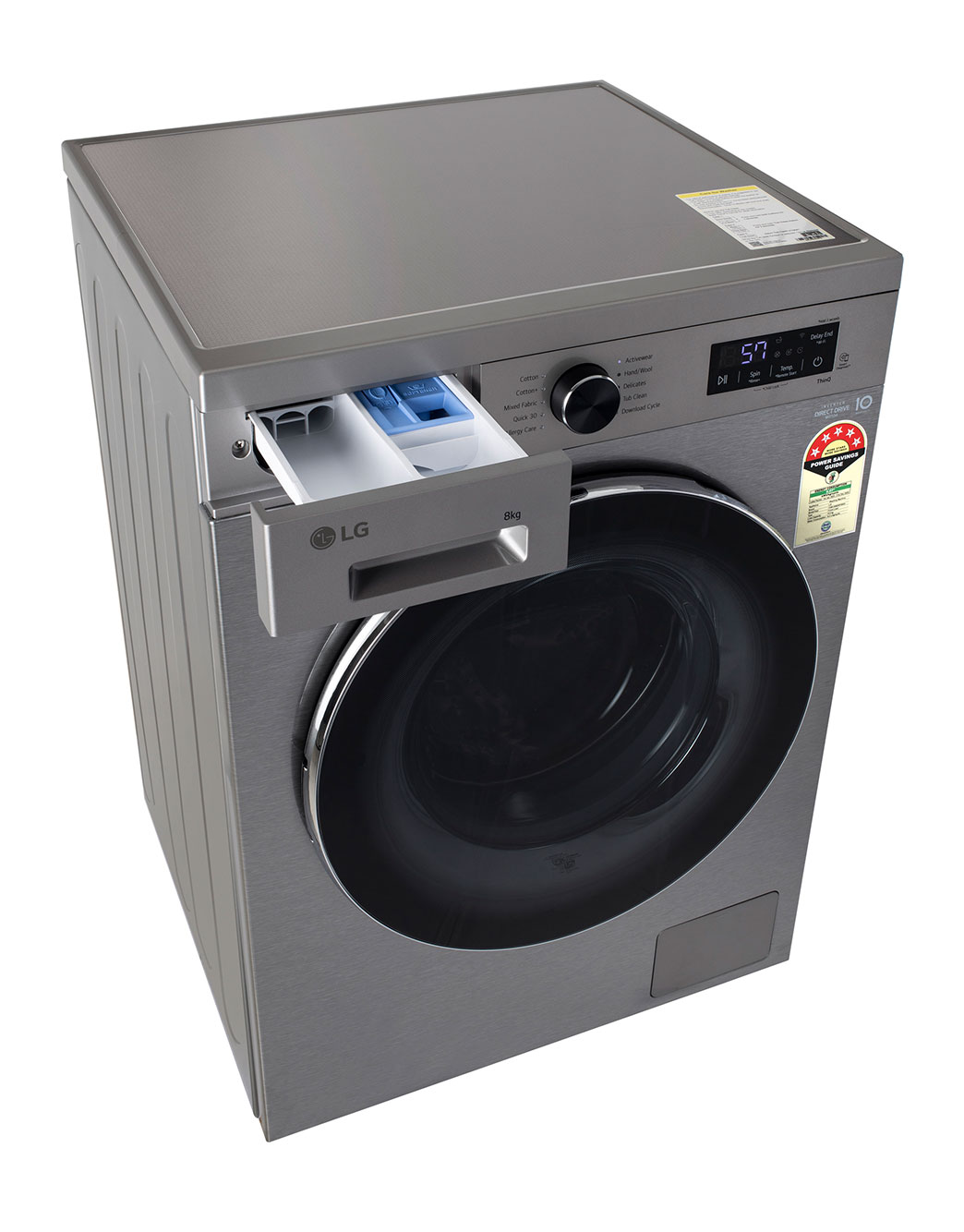 LG 8 KG Front Load Washing Machine - FHB1208Z4P | LG IN