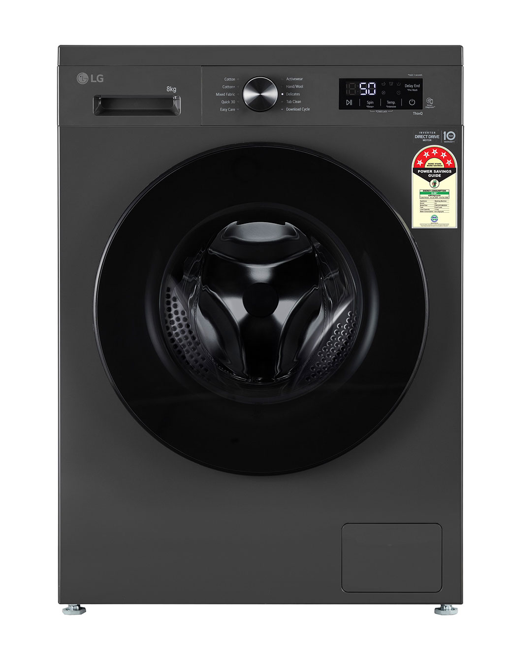 Buy 8KG Front Load Washing Machine - FHB1208Z4M | LG IN