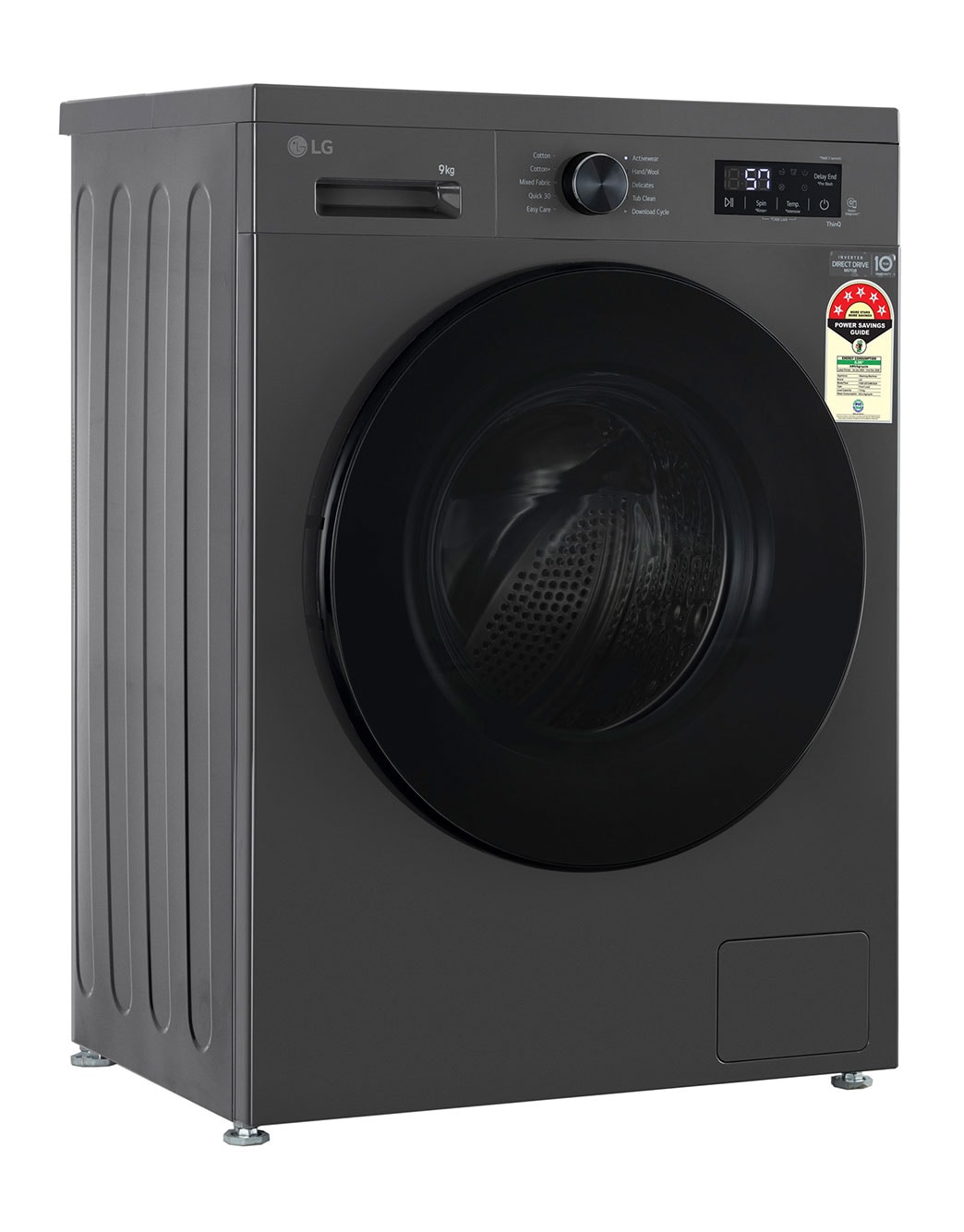 Buy 9 KG Front Load Washing Mchine - FHB1209Z4M | LG IN