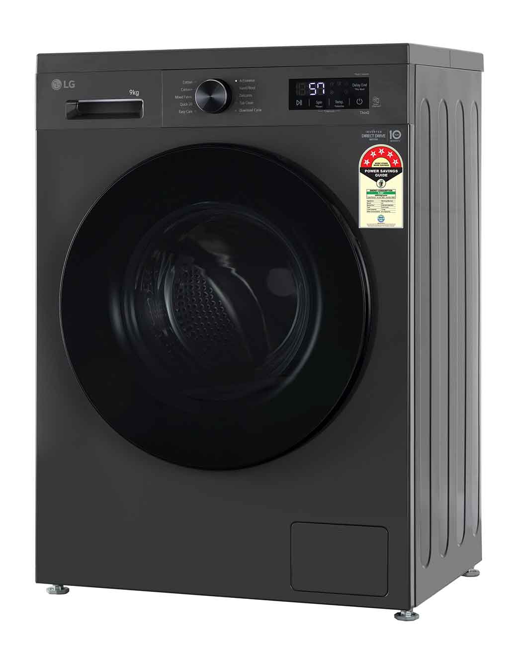 Buy 9 KG Front Load Washing Mchine - FHB1209Z4M | LG IN