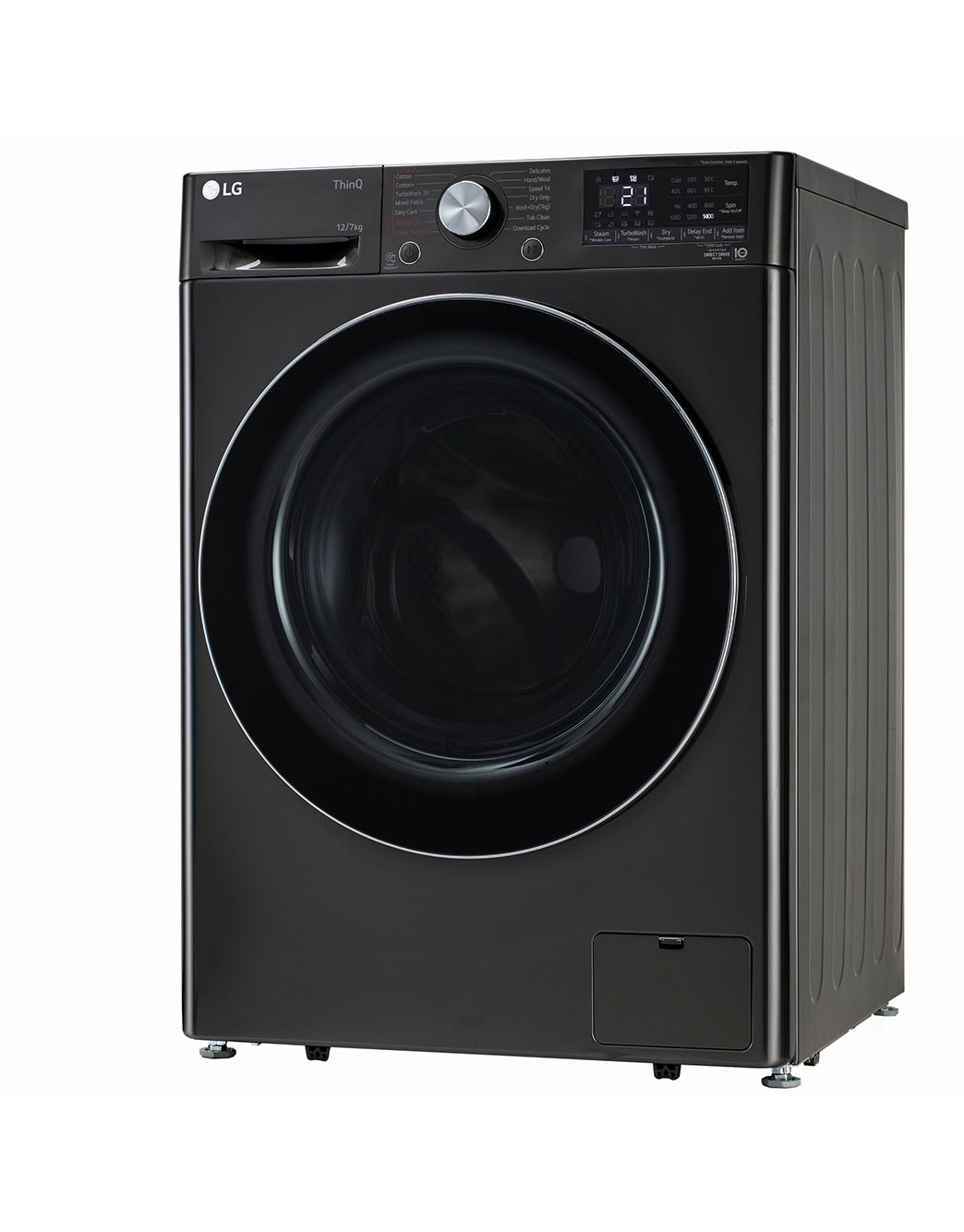 LG 12/7Kg AIDD™ Front Load Washer Dryer - FHD1207STB | LG IN