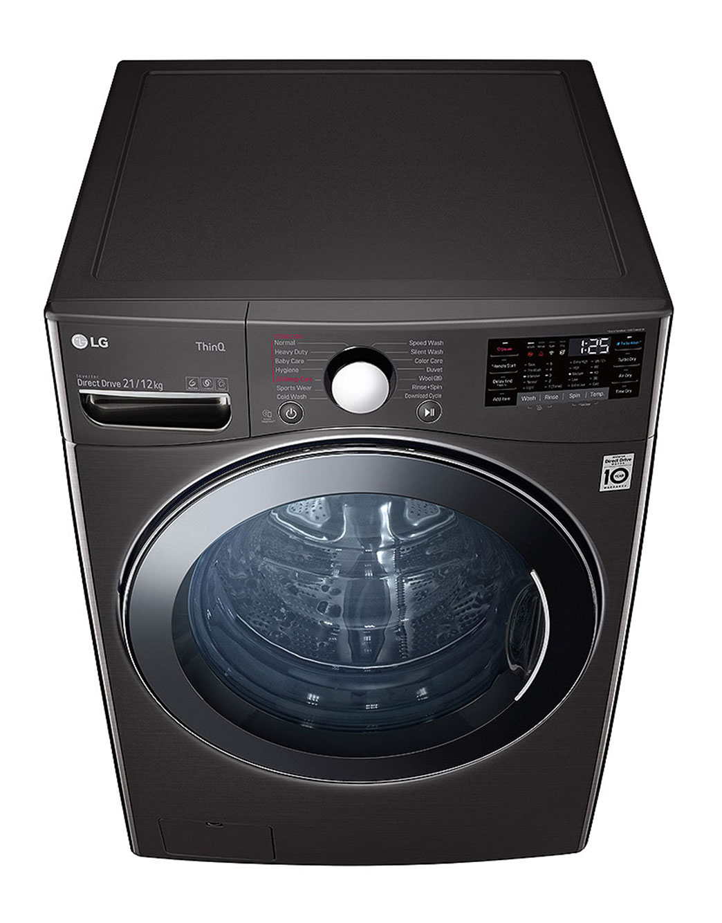 Buy LG 21/12Kg Front Load Washer-Dryer - FHD2112STB | LG IN