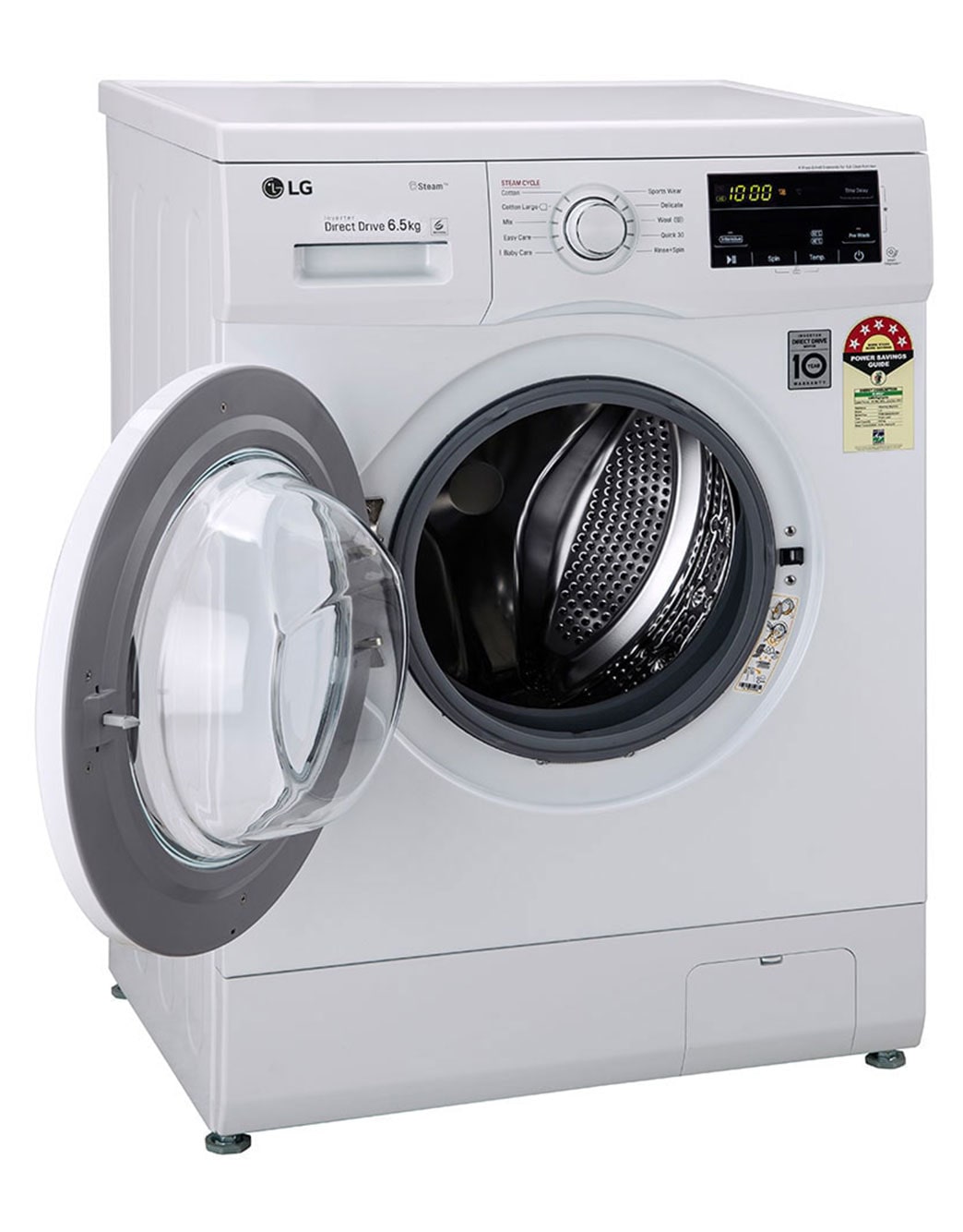LG 6.5Kg Front Load Washing Machine - FHM1065SDWB | LG IN