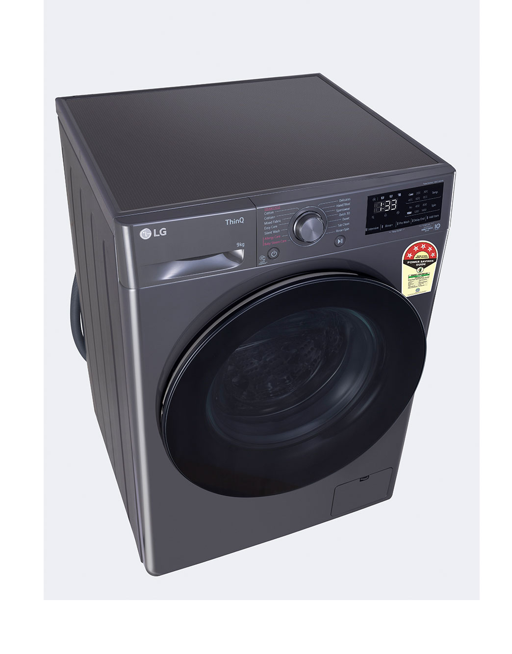 LG 9Kg Front Load Washing Machine - FHP1209Z5M | LG IN