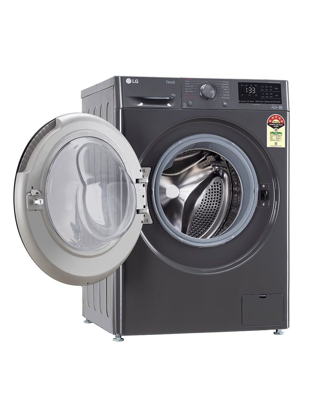 LG 9Kg Front Load Washing Machine - FHP1209Z5M | LG IN