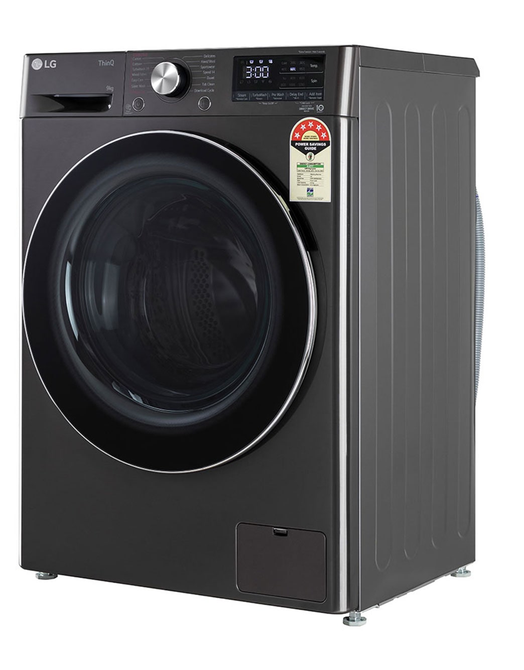 9KG Front Load Automatic Washing Machine- FHP1209Z9B | LG IN
