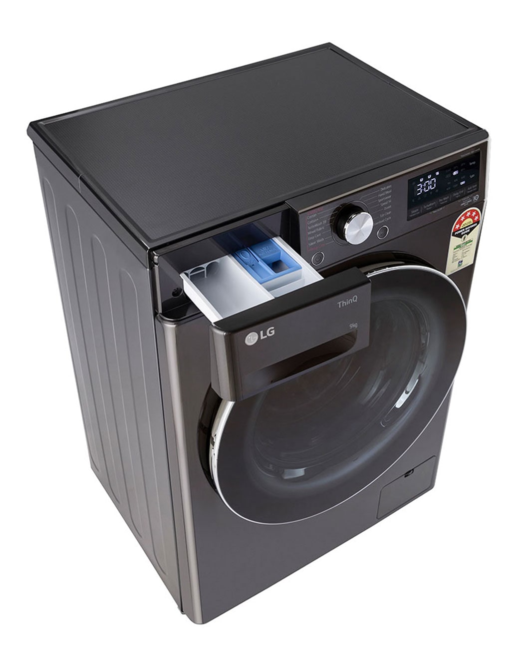 9KG Front Load Automatic Washing Machine- FHP1209Z9B | LG IN