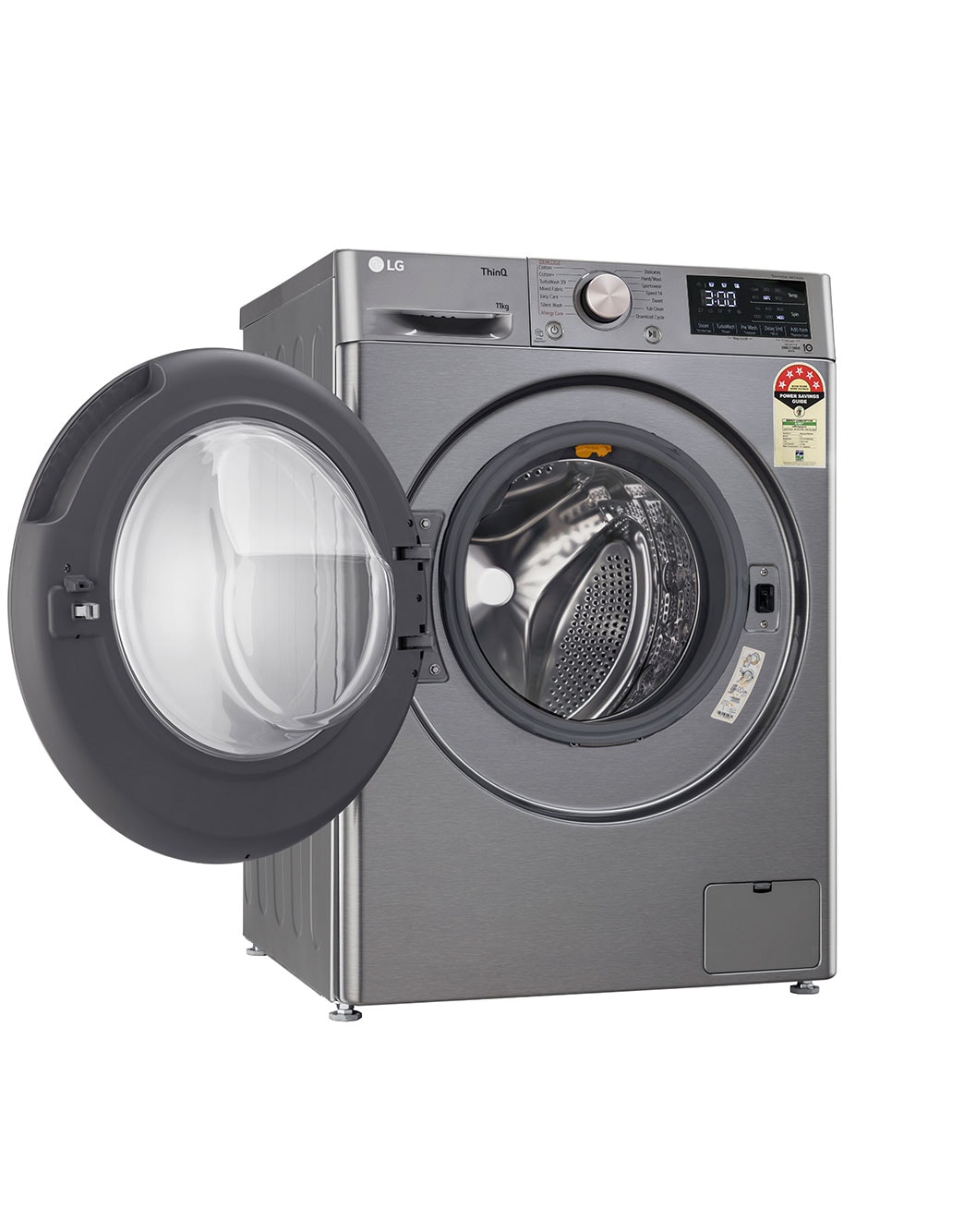 LG 11Kg Front Load Washing Machine - FHP1411Z9P | LG IN
