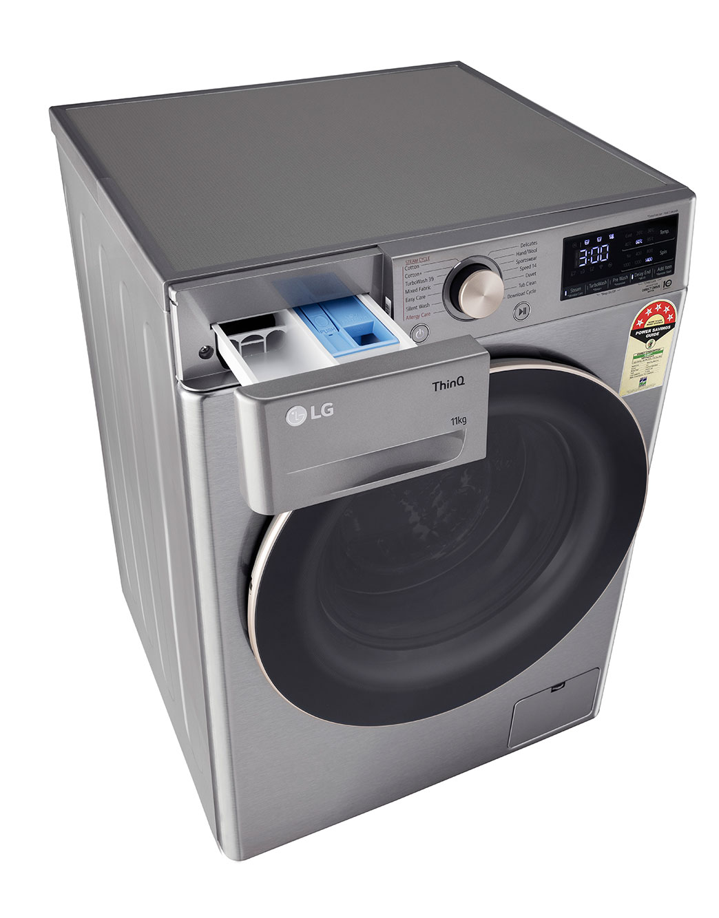 LG 11Kg Front Load Washing Machine - FHP1411Z9P | LG IN