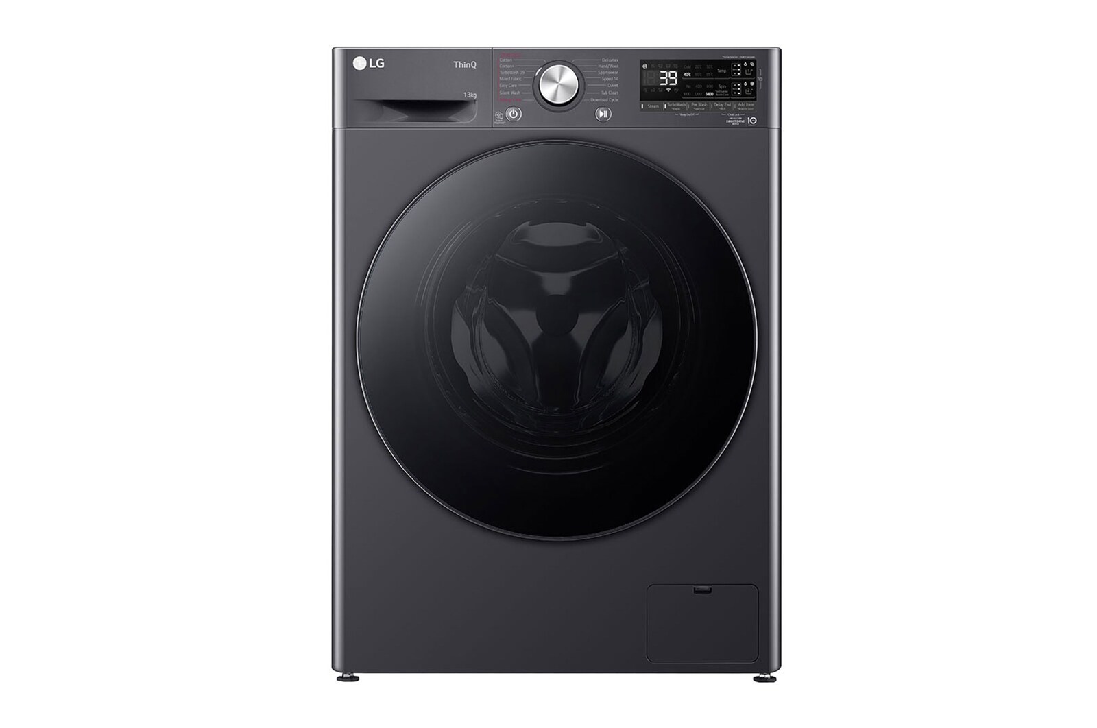 LG 13Kg Front Load Washing Machine, AI Direct Drive™, Middle Black | LG IN