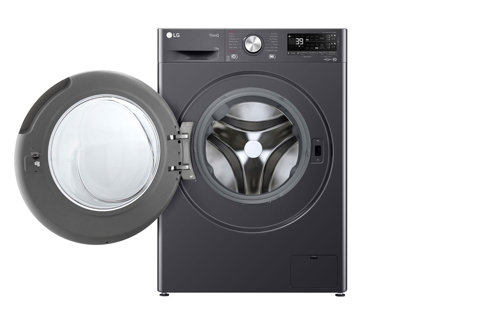 LG 13Kg Front Load Washing Machine, AI Direct Drive™, Middle Black | LG IN