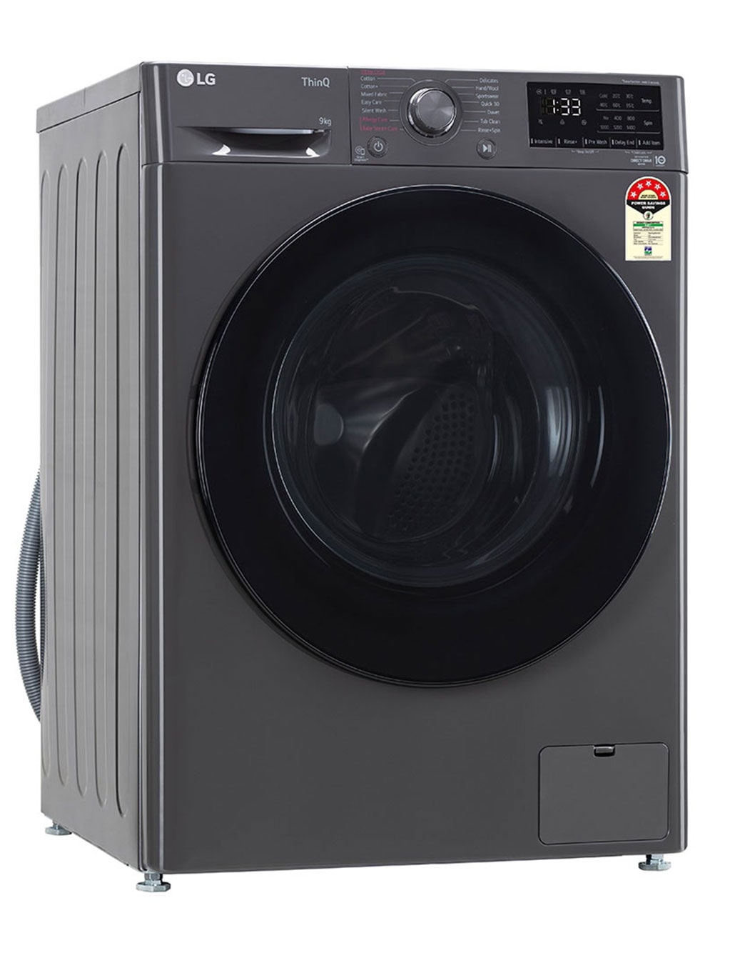 9 KG Front Load Washing Machine - FHV1409Z4M | LG IN