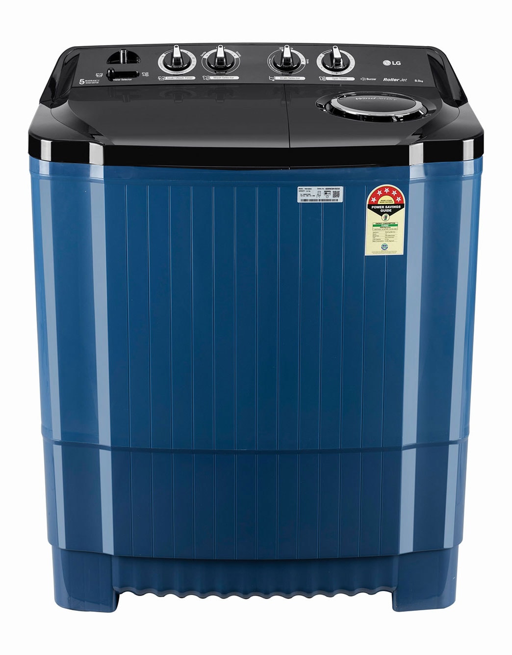 Buy 8KG Semi-Automatic Washing Machine - P8015SBAZ | LG IN