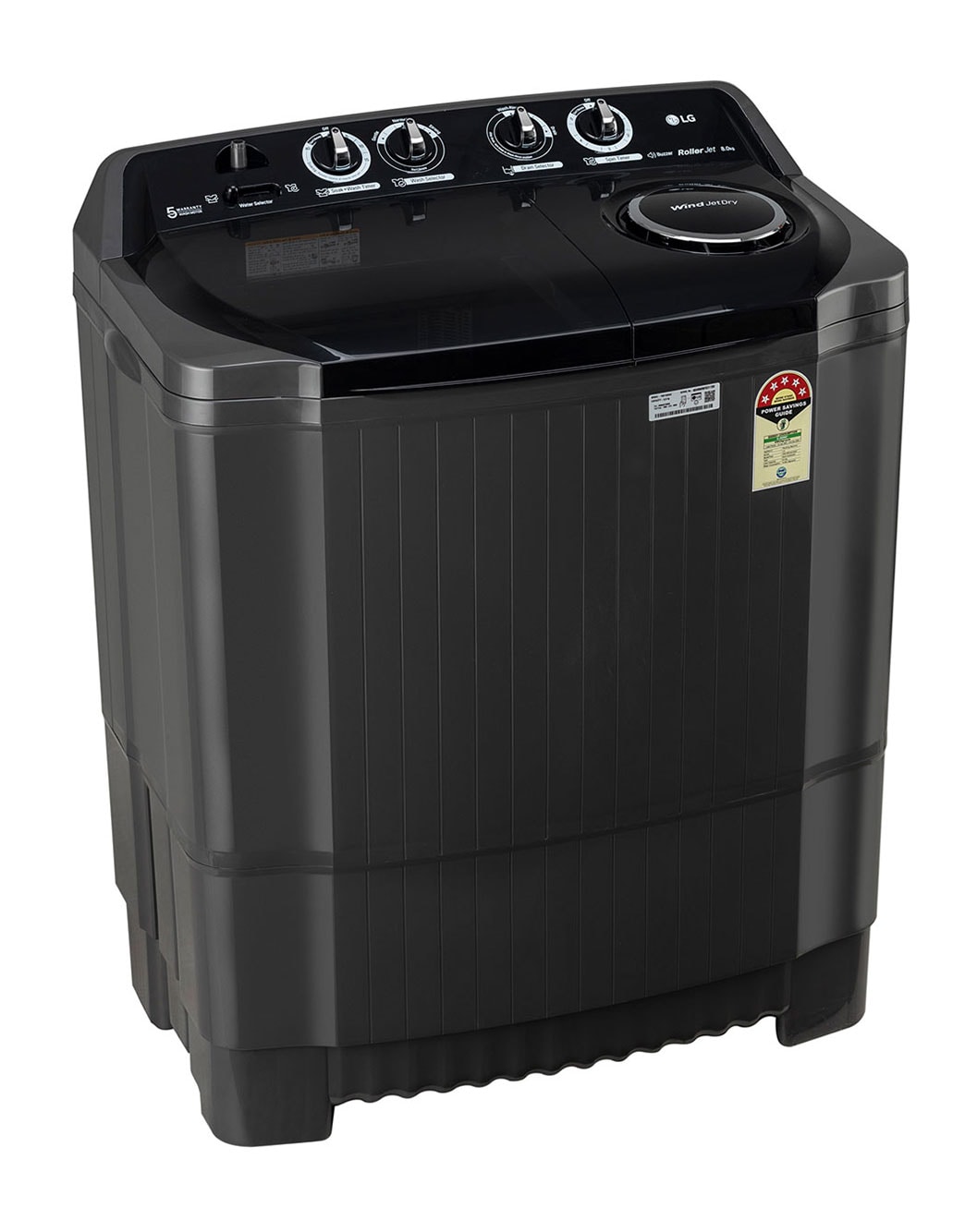 8Kg Semi Automatic TL Washing Machine - P8015SKAZ | LG IN