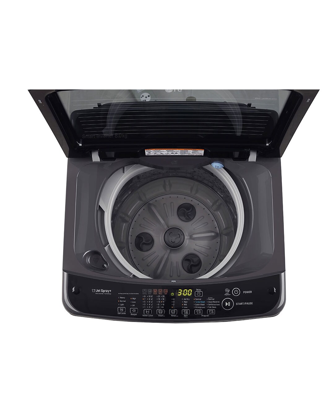 Buy 8Kg Top Load Washing Machine - T80AJMB1Z | LG IN