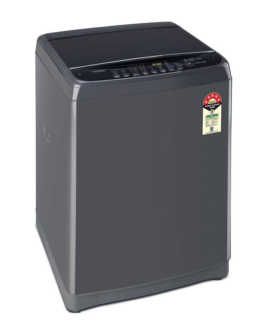 8 Kg Top Load Washer with Smart Inverter - T80SNMB1Z | LG IN