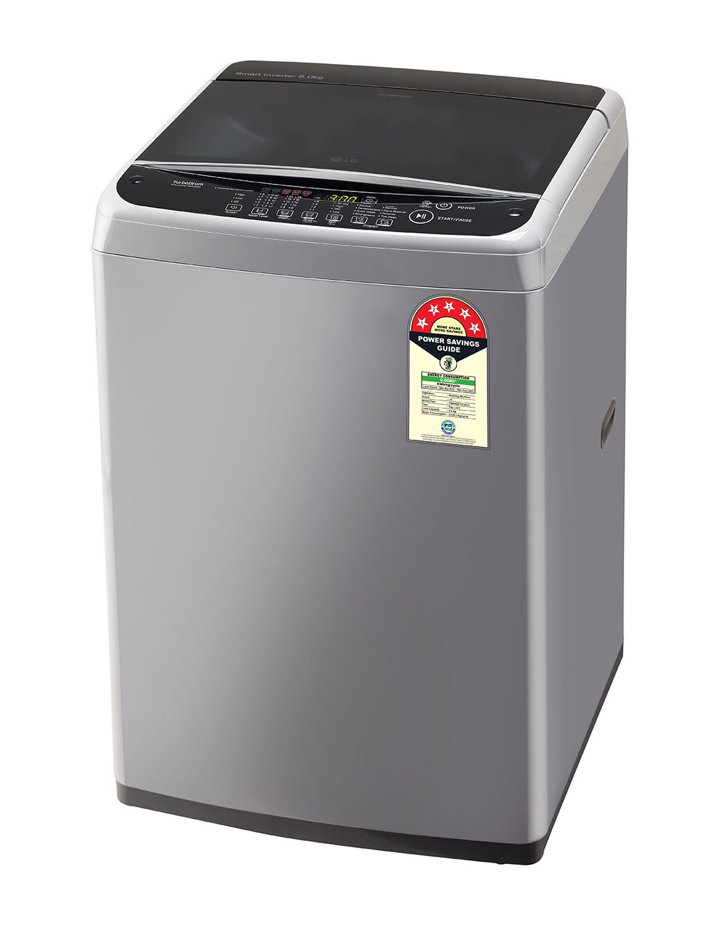 LG 8.0 Kg Top Load Washing Machine, Smart Inverter Motor, Middle Free ...