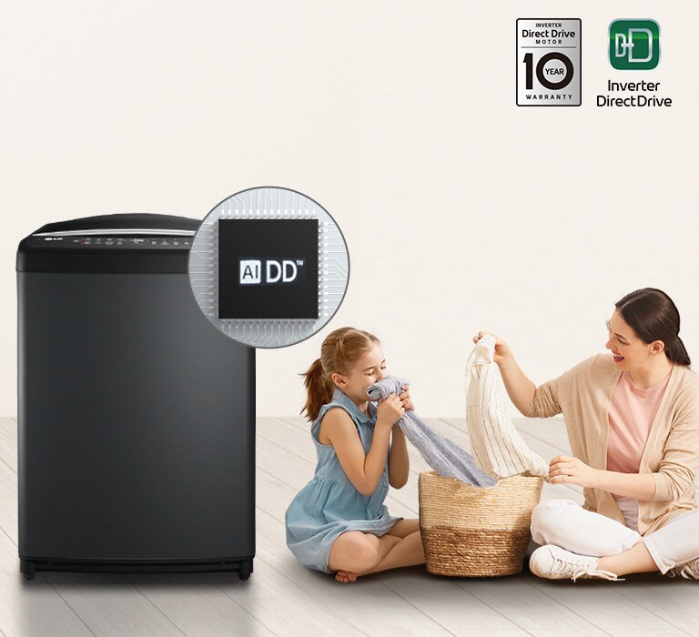Buy 11KG Top Load Washing Machine - THD11NWM | LG IN