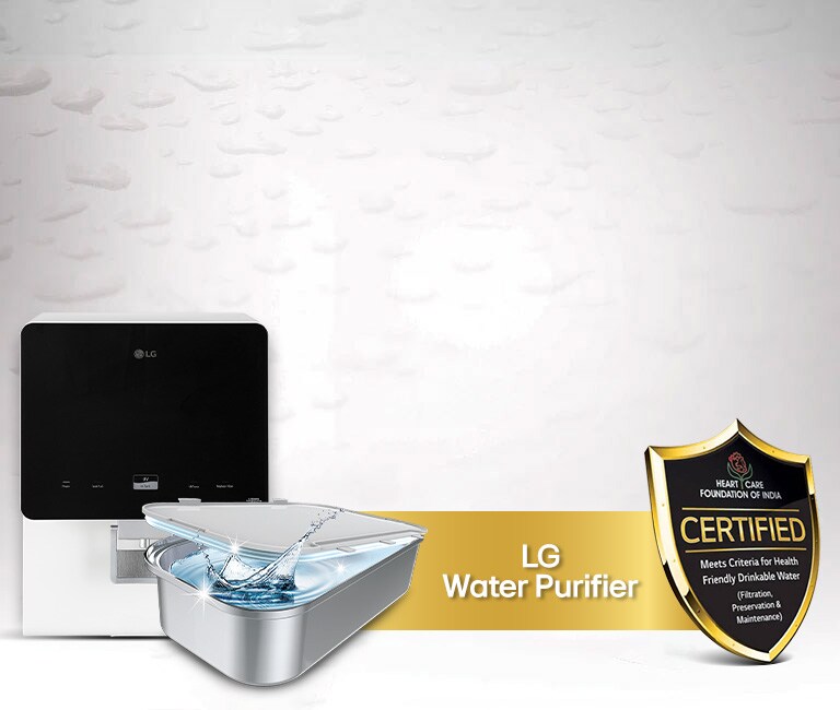 Buy 8L RO Wall Mounted Water Purifier - WW176GPBW | LG IN