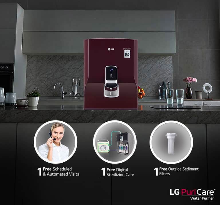 Buy LG 8L UV UF Water Purifier Online WW120NNC LG IN
