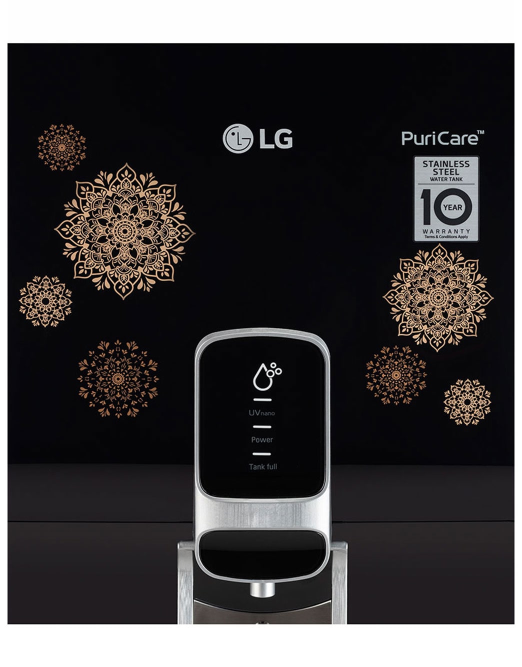 8L RO+UV+Mineral Booster Water Purifier - WW155NPB | LG IN