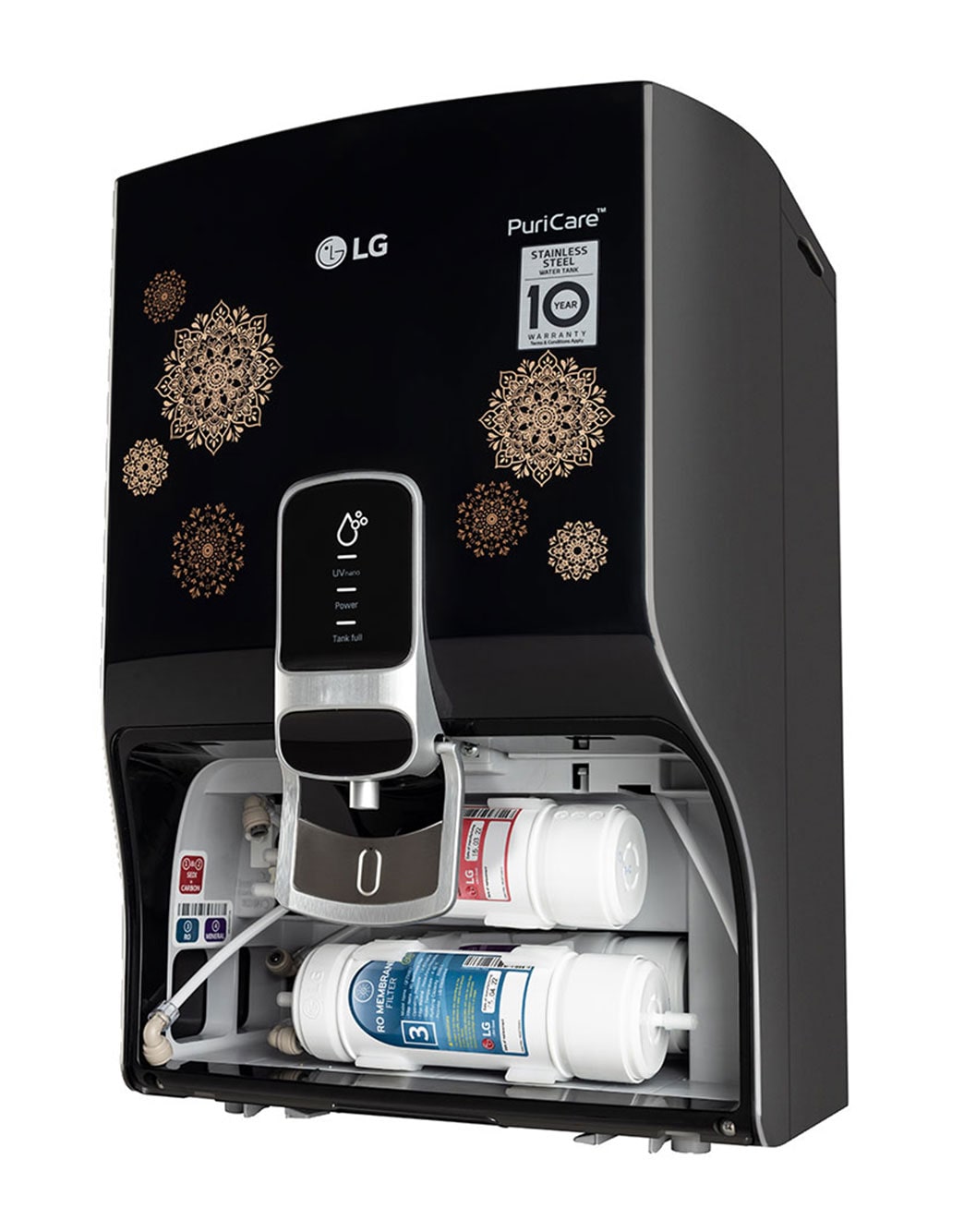 8L RO+UV+Mineral Booster Water Purifier - WW155NPB | LG IN