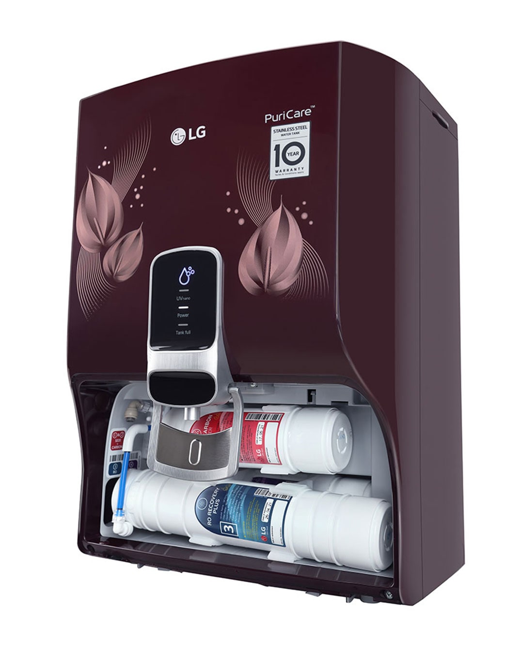 8L RO+UV+Mineral Booster Water Purifier - WW174NPC | LG IN