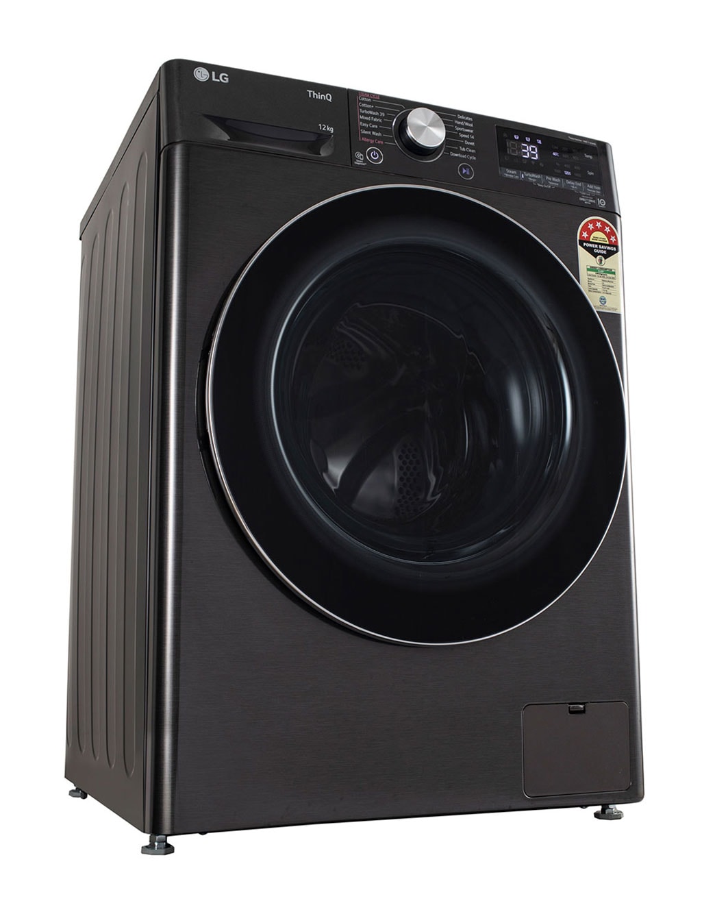 Buy 12 Kg Front Load Washing Machine - FHP1412Z9B | LG IN