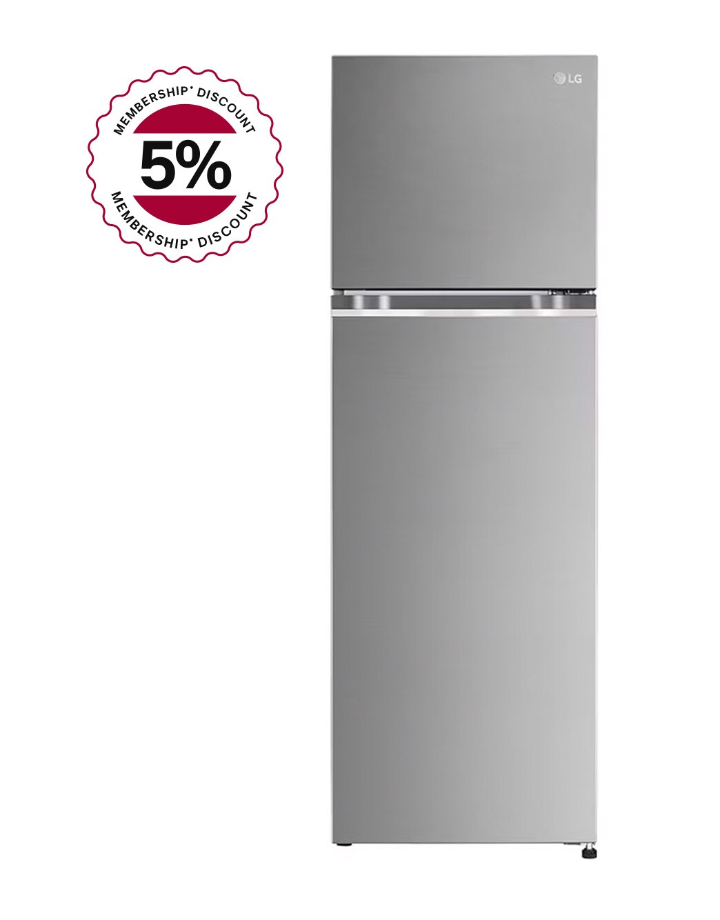 Buy 322L Double Door Refrigerator - GL-S342SDSX | LG IN | LG IN