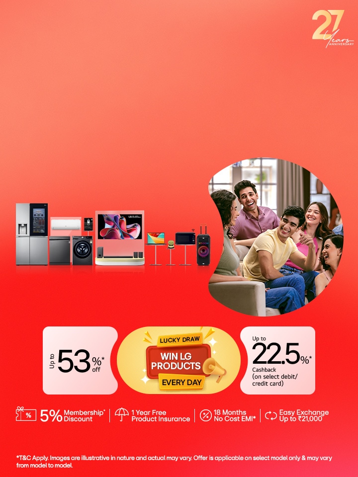 Shop the Latest LG Products Online At Best Price | LG IN