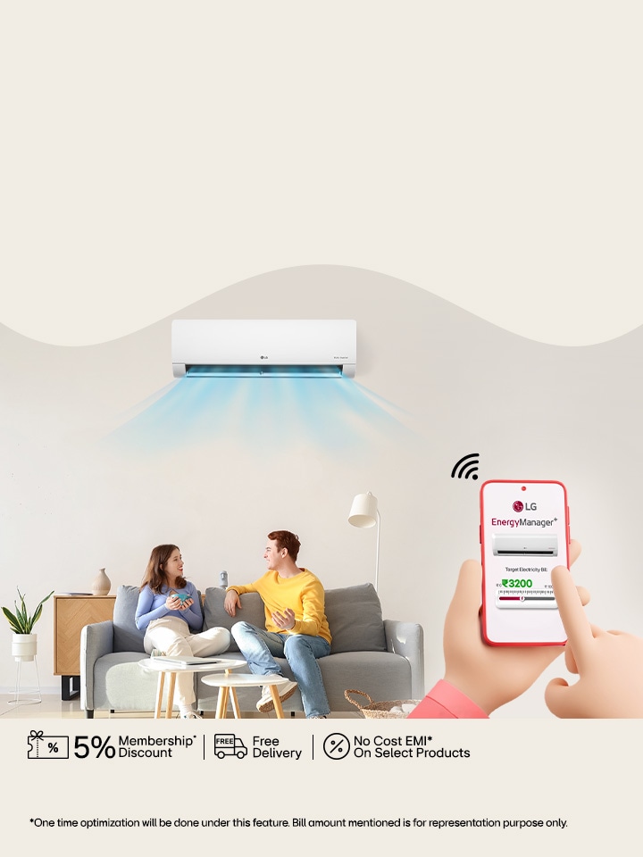 Split AC: Buy Split Air Conditioner at Best Price | LG IN