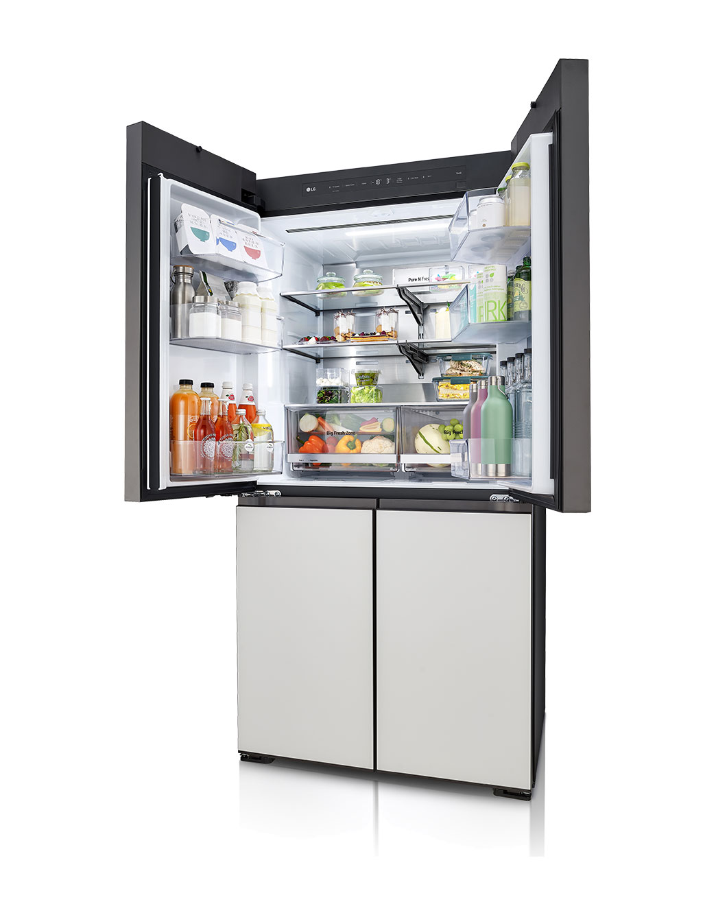 617L MoodUP French Door Refrigerator - GRA24FDMMB | LG IN