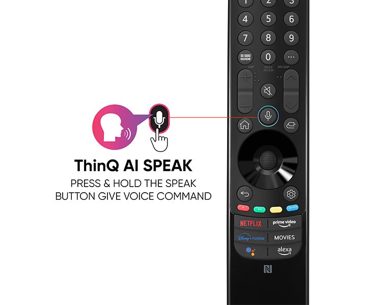 Magic Remote for Select 2022 Smart TV - AKB76043109 | LG IN