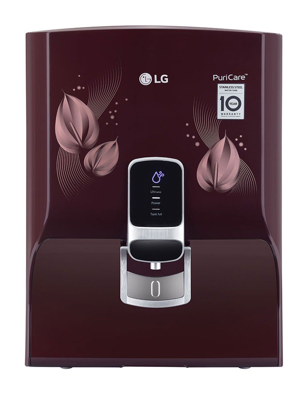 8L RO+UV+Mineral Booster Water Purifier - WW174NPC | LG IN