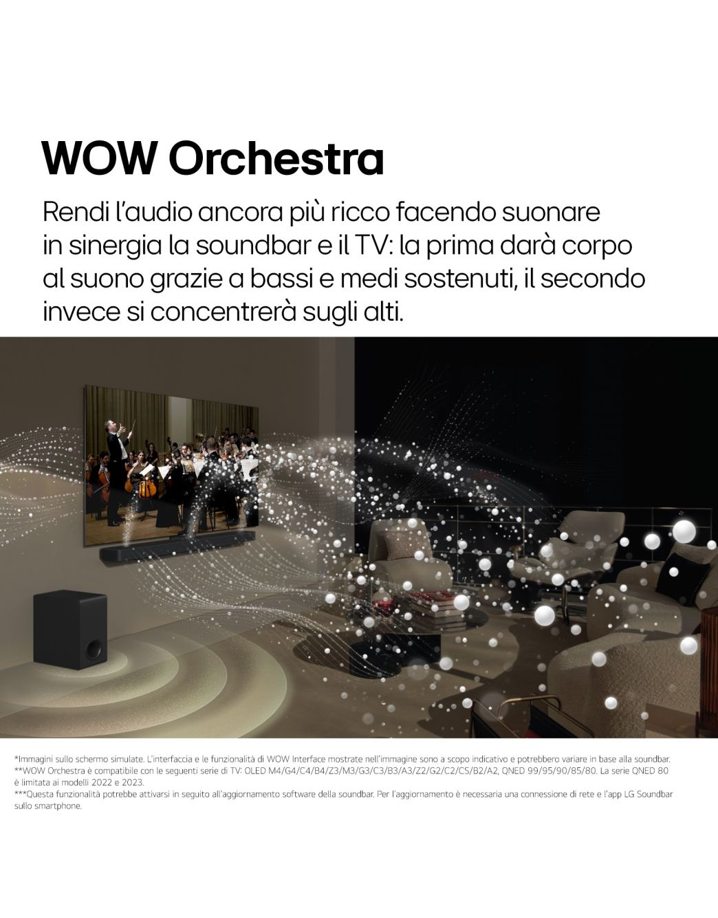 Soundbar Home Cinema LG S80TR con Dolby Atmos e altoparlanti posteriori ...